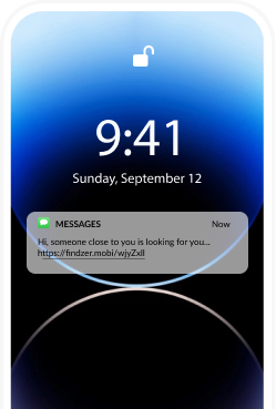 Track any phone location with Findzer.MOBI