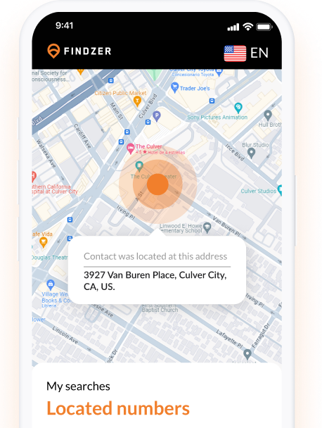 Track any phone location with Findzer.MOBI